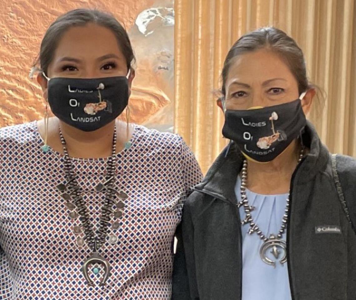 Nikki Tulley Attends Landsat 9 Launch | Indigenous Resilience Center (IRes)