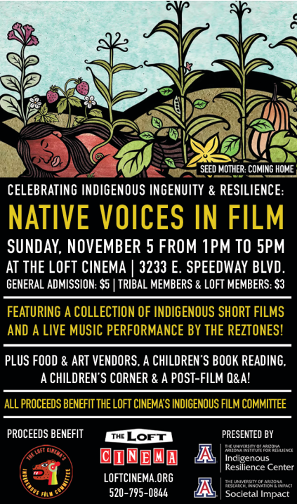 Native Voices in Film | Indigenous Resilience Center (IRes)