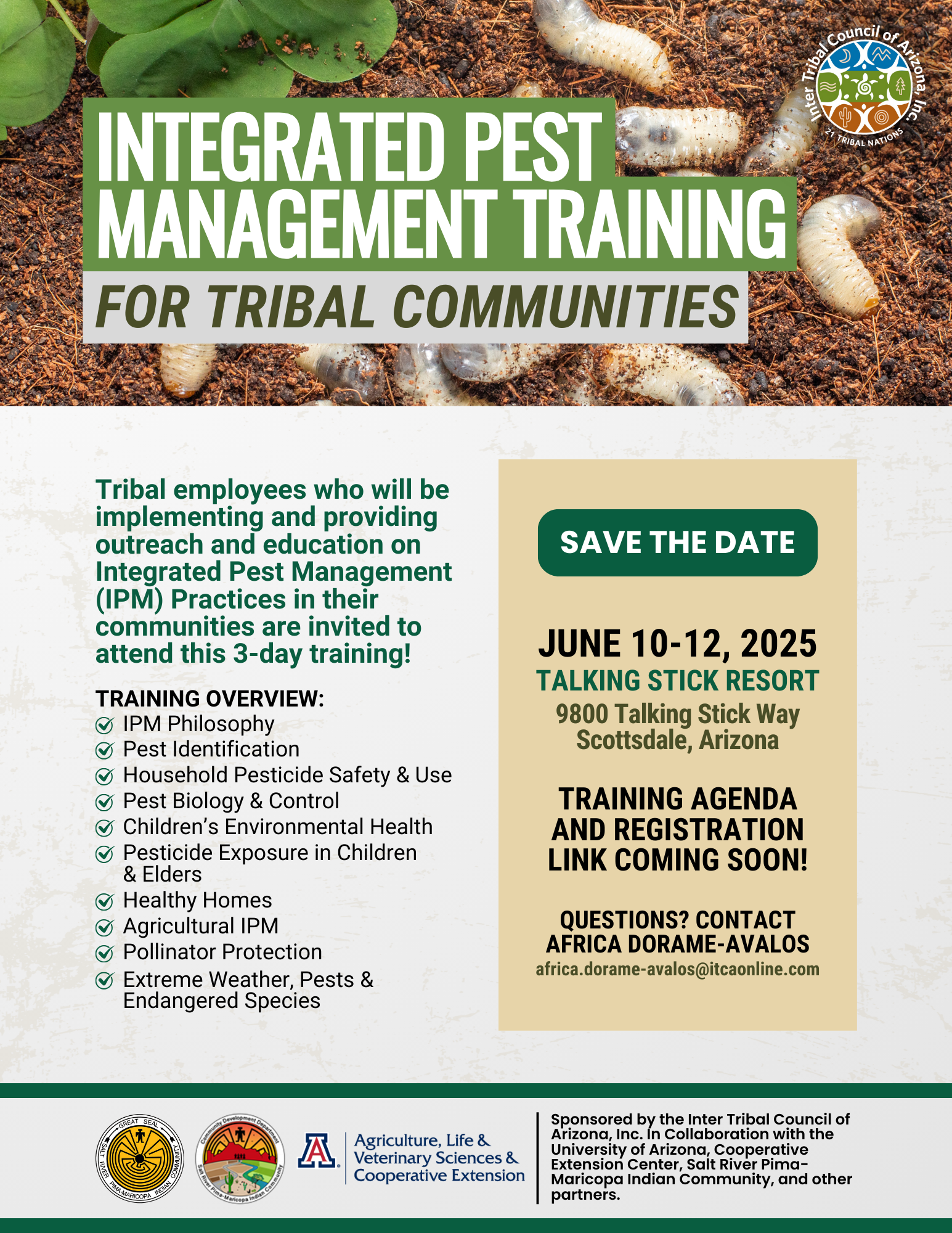 Integrated Pest Management Training | Indigenous Resilience Center (IRes)