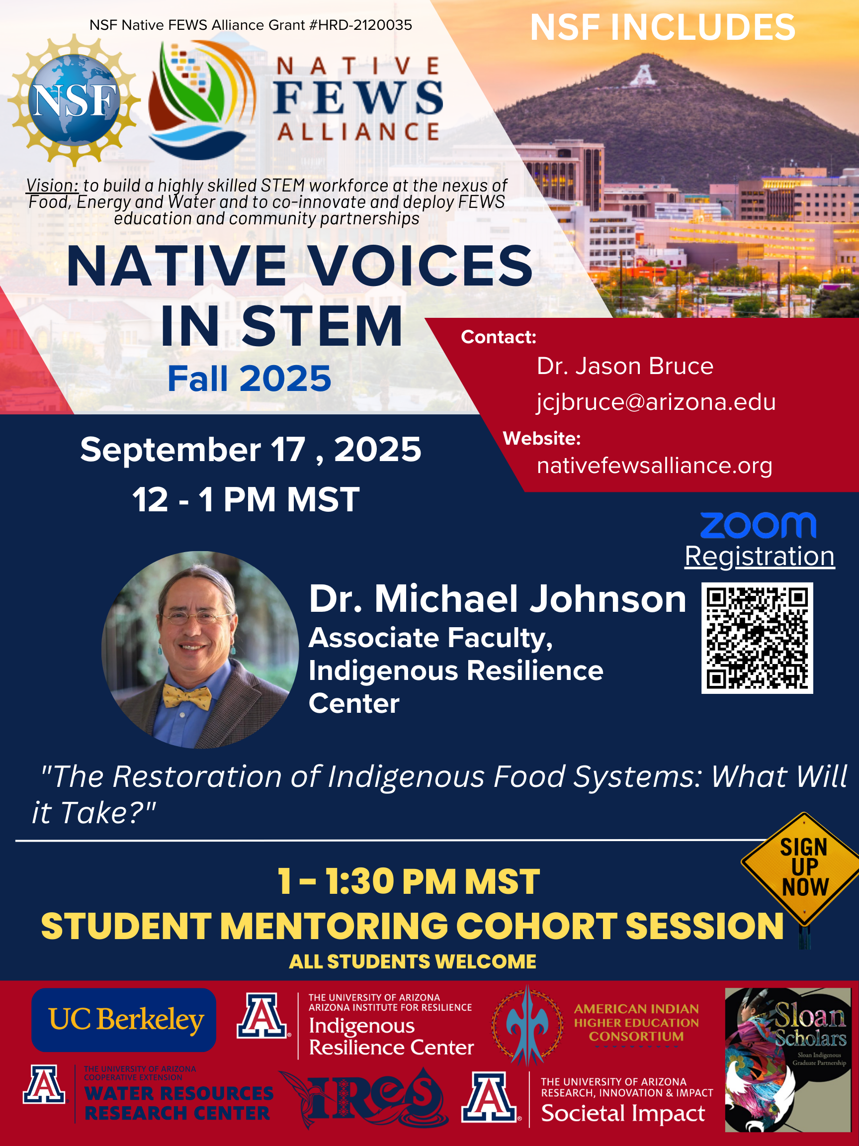 Native Voices in STEM 9/17/25 | Indigenous Resilience Center (IRes)
